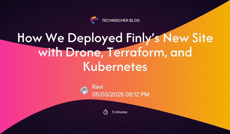 Finly — How We Deployed Finly’s New Site with Drone, Terraform, and ...